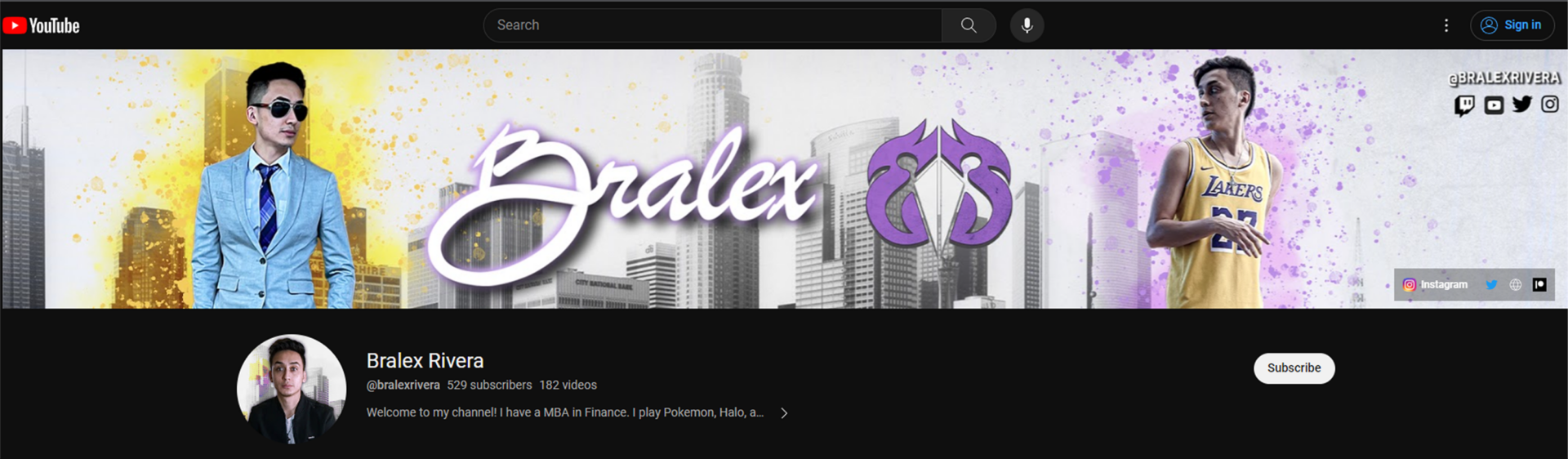 Home - Bralex Rivera